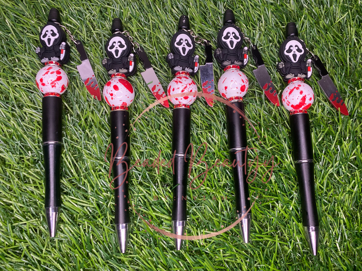 Ghost face pens – Shay's Creative Designs